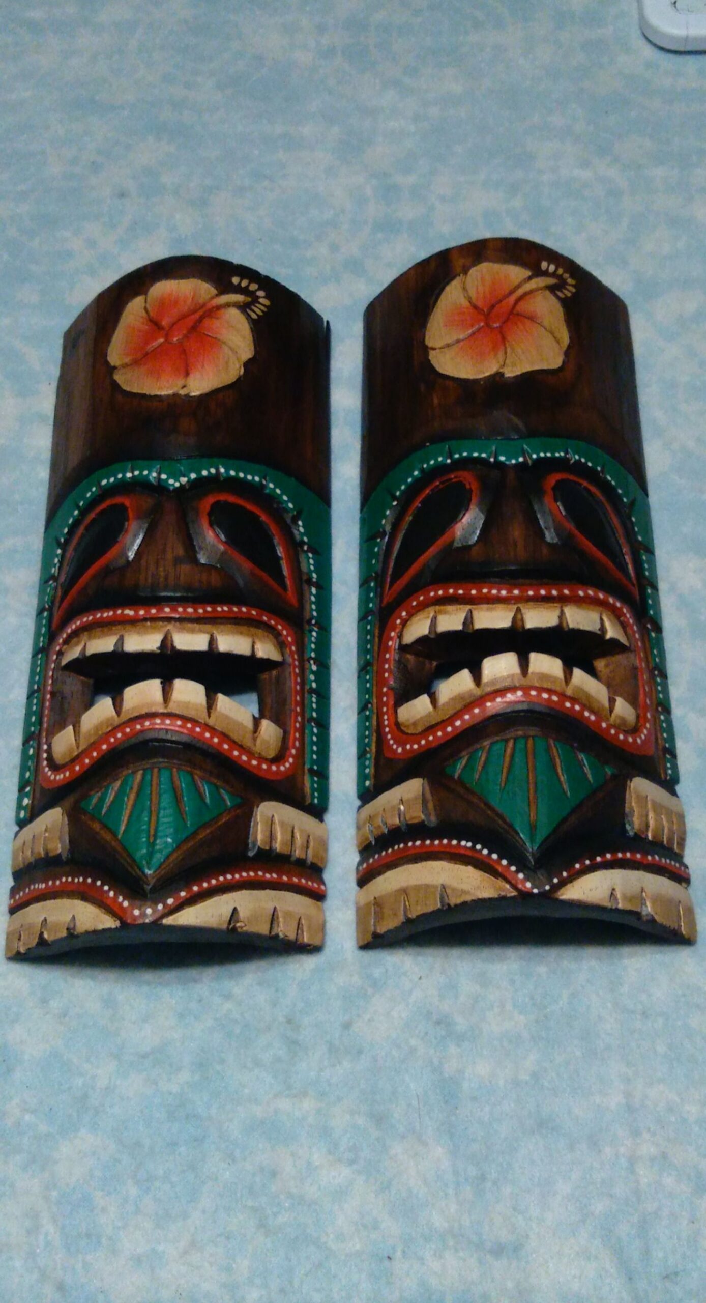 Tiki Mask Set Of 2 – Sunshine Custom Crafts